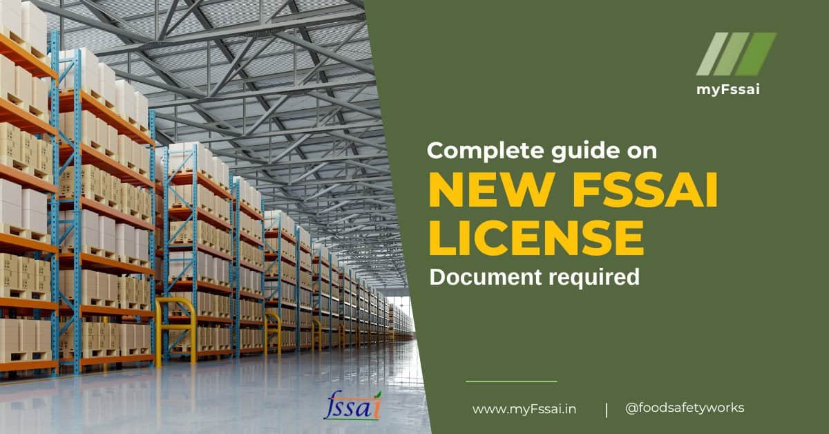 Documents required for New FSSAI License