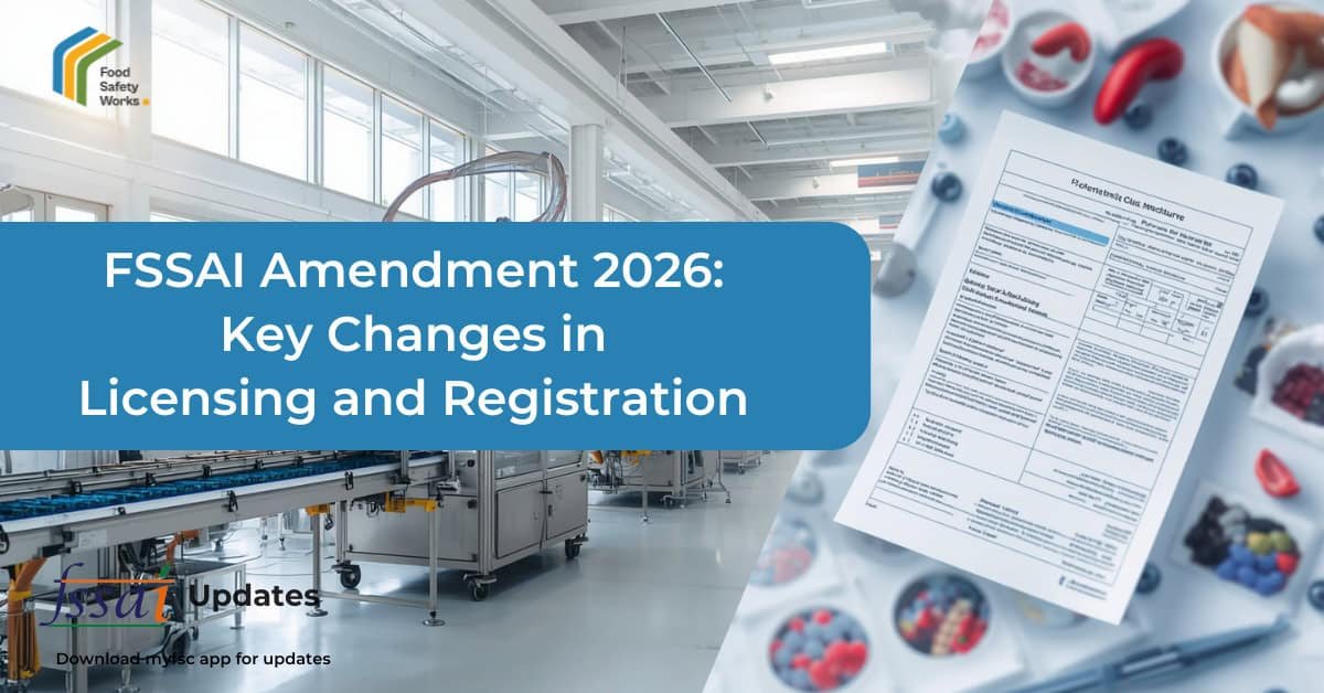 FSSAI Amendment 2026 New Licensing Rules Explained